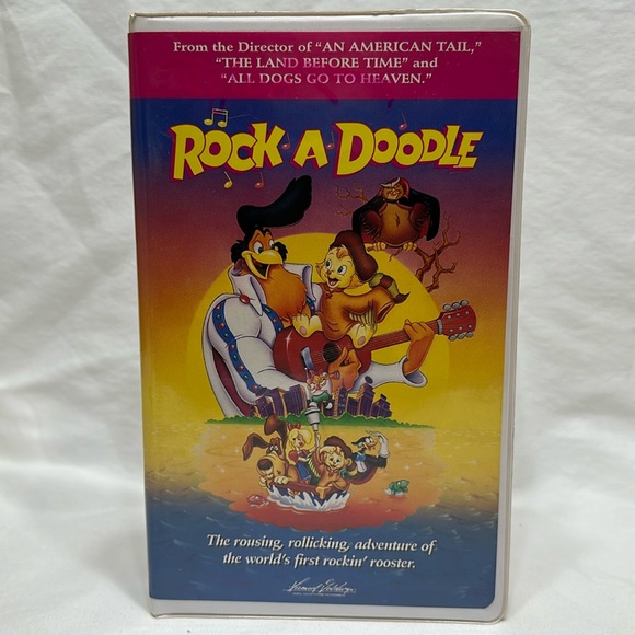Samuel Goldwyn Home Entertainment | Other | Rock A Doodle Vhs | Poshmark